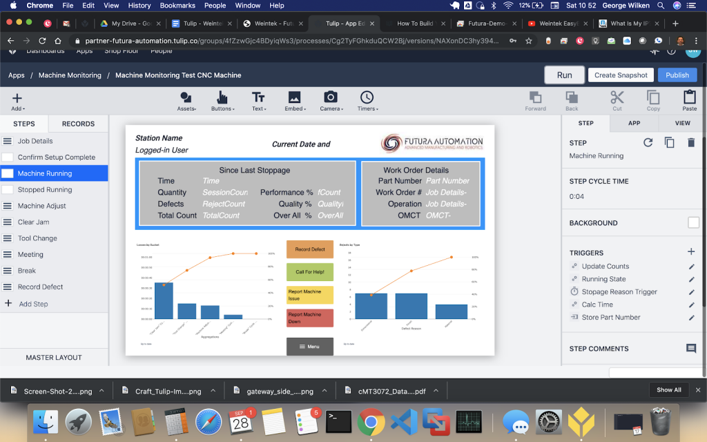 Lean and IIoT through the use of Tulip Machine Monitoring - Futura ...