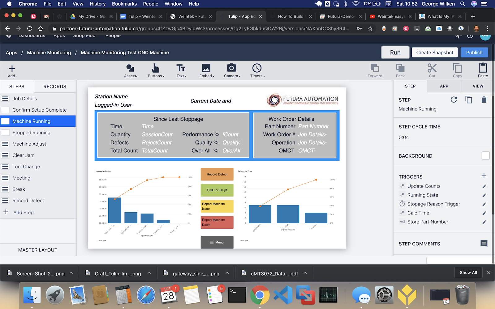 Lean and IIoT through the use of Tulip Machine Monitoring - Futura ...